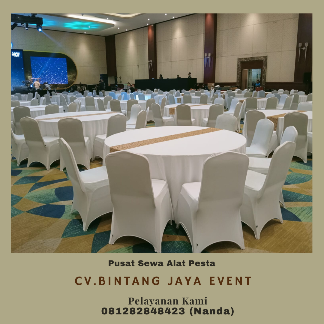 Sewa Round Table Dan Kursi Free Setting Bandung