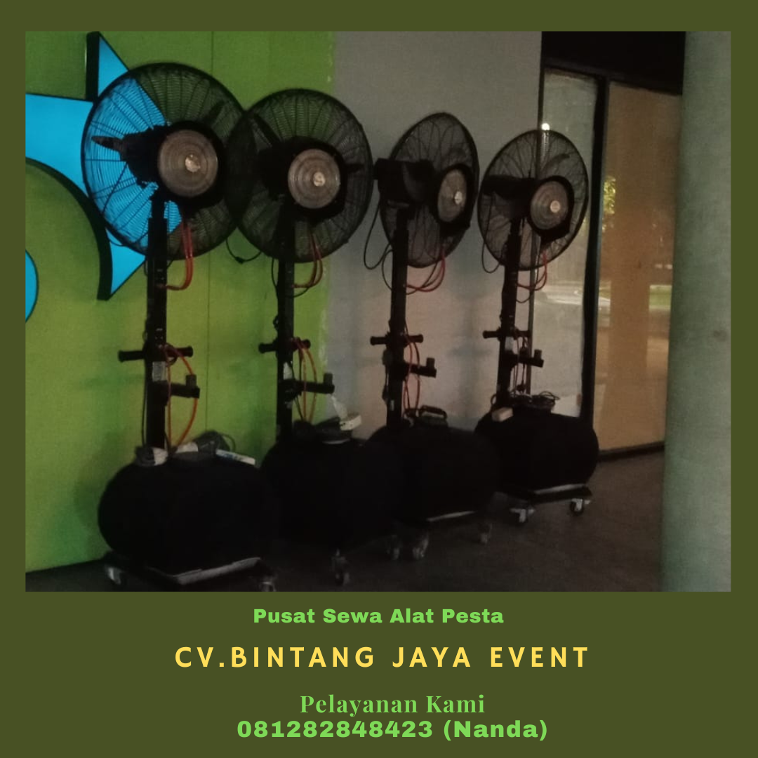 Rental Misty Fan Kipas Uap Air Hemat daya Jakarta
