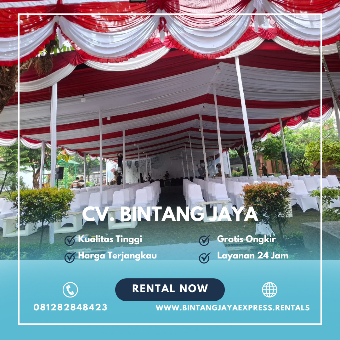 Sewa Kursi Meja Tenda Merah Putih Cikarang Jakarta